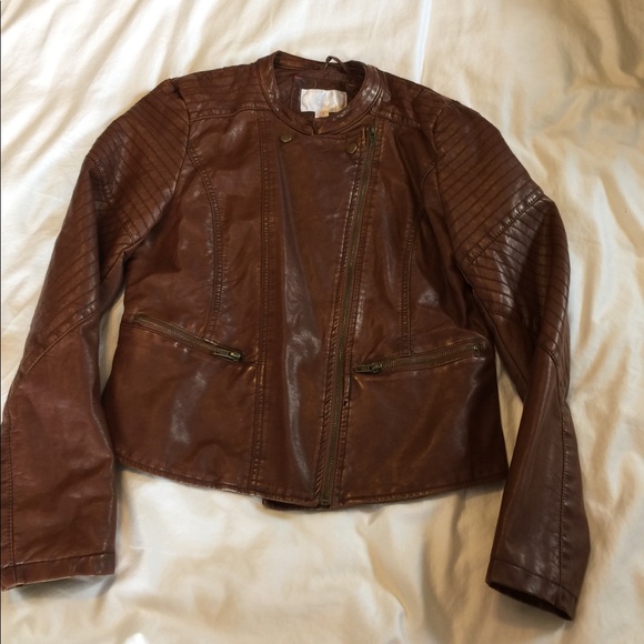 Xhilaration | Jackets & Coats | Moto Faux Leather Jacket | Poshmark